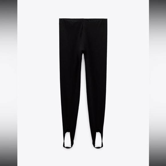 Zara | Pants & Jumpsuits | Nwt Zara Stir Up Black Leggings | Poshmark